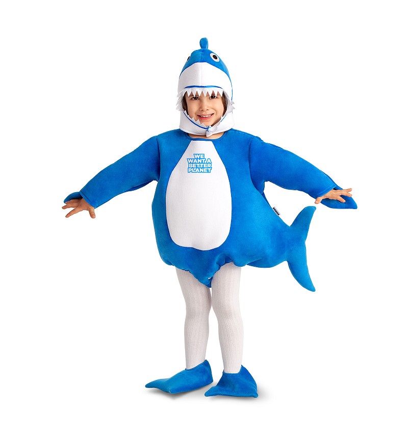 Disfraz de Tiburón Azul para Niños