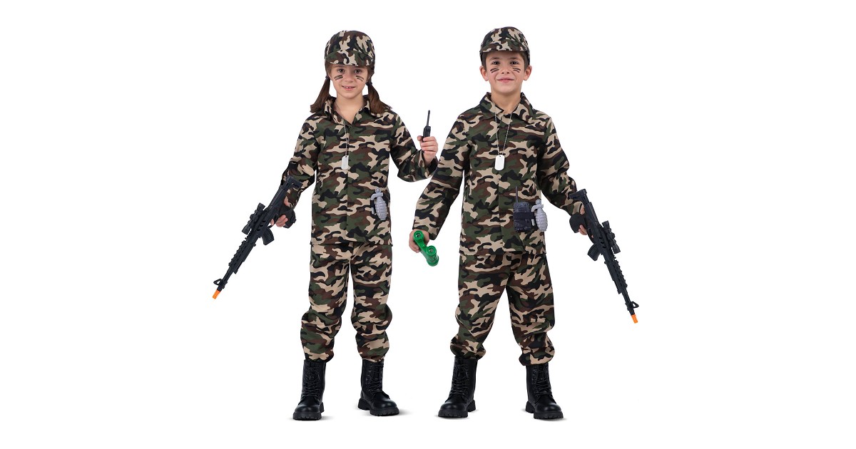 Disfraz de Yo Quiero Ser Soldado Infantil