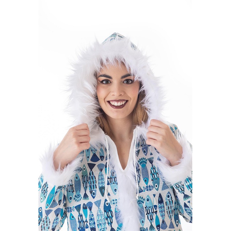 Disfraz de Esquimal Peces Adulta