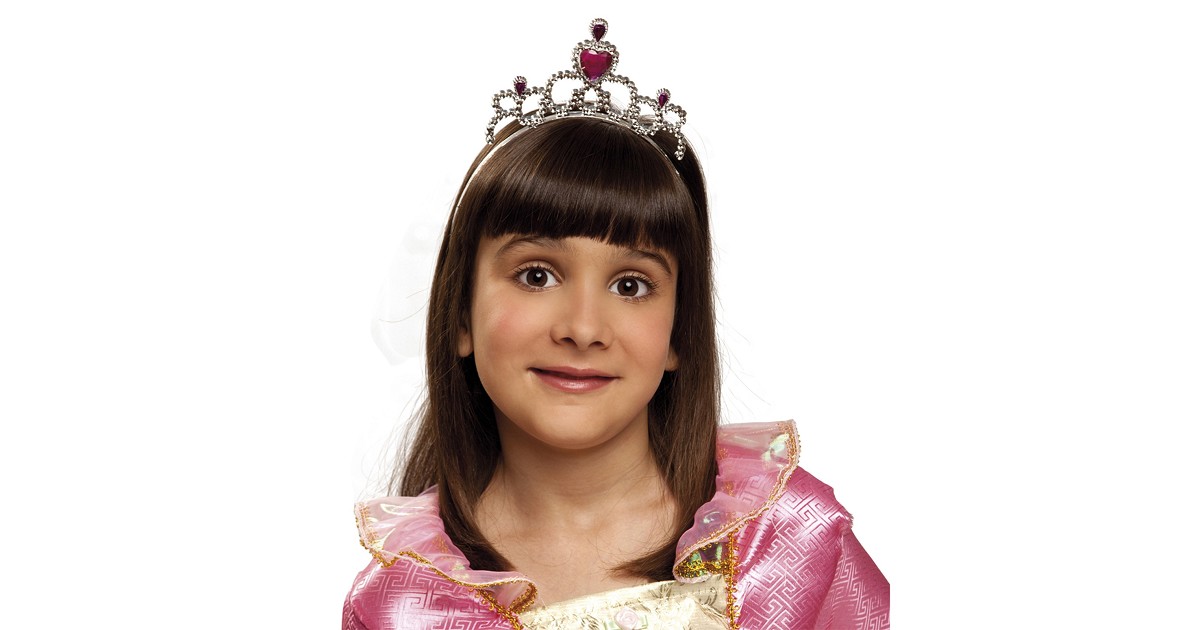 Tiara De Princesa Corazones para Niña
