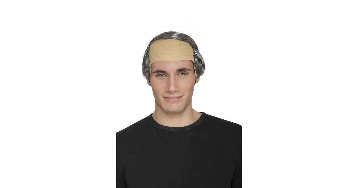 Peluca de Calvo con poco pelo - Talla Única | MiDisfraz