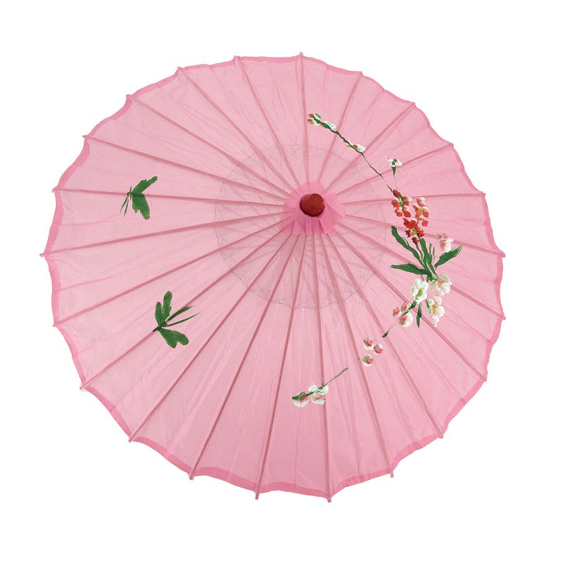 Sombrilla Geisha Rosa