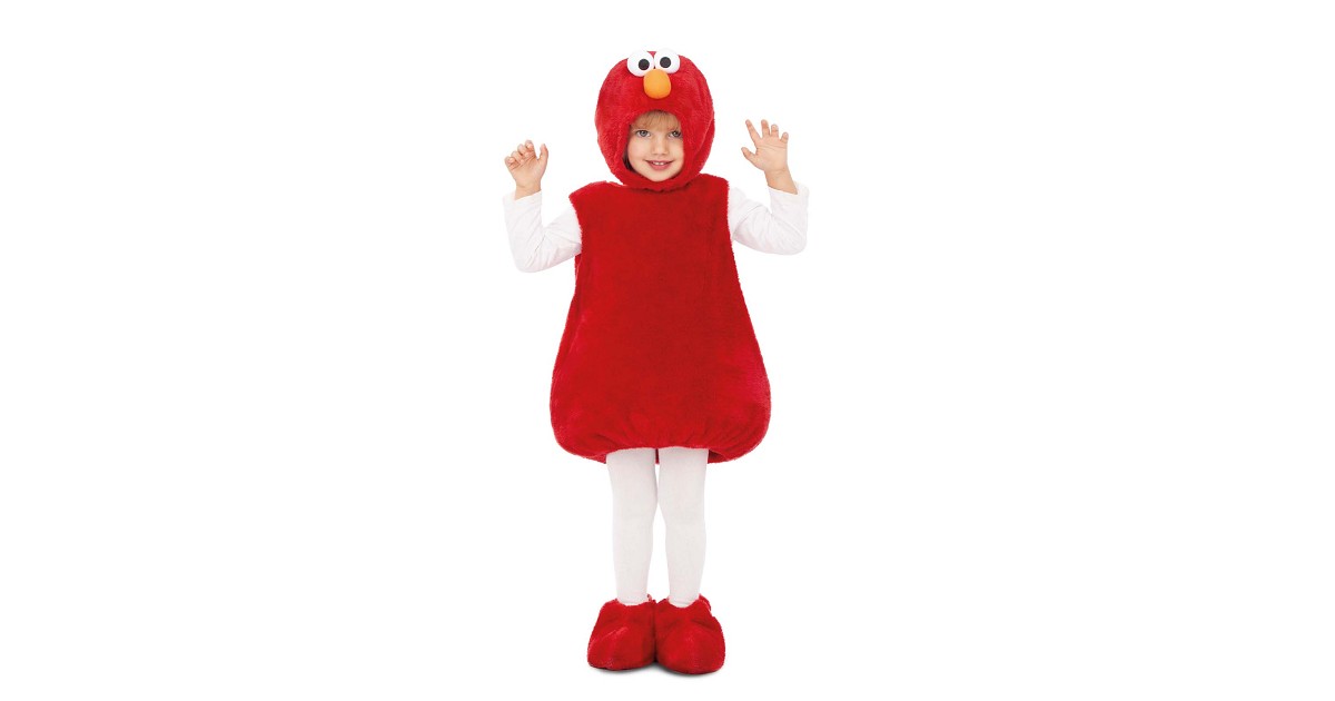 Disfraz de Elmo Barrio Sésamo Infantil