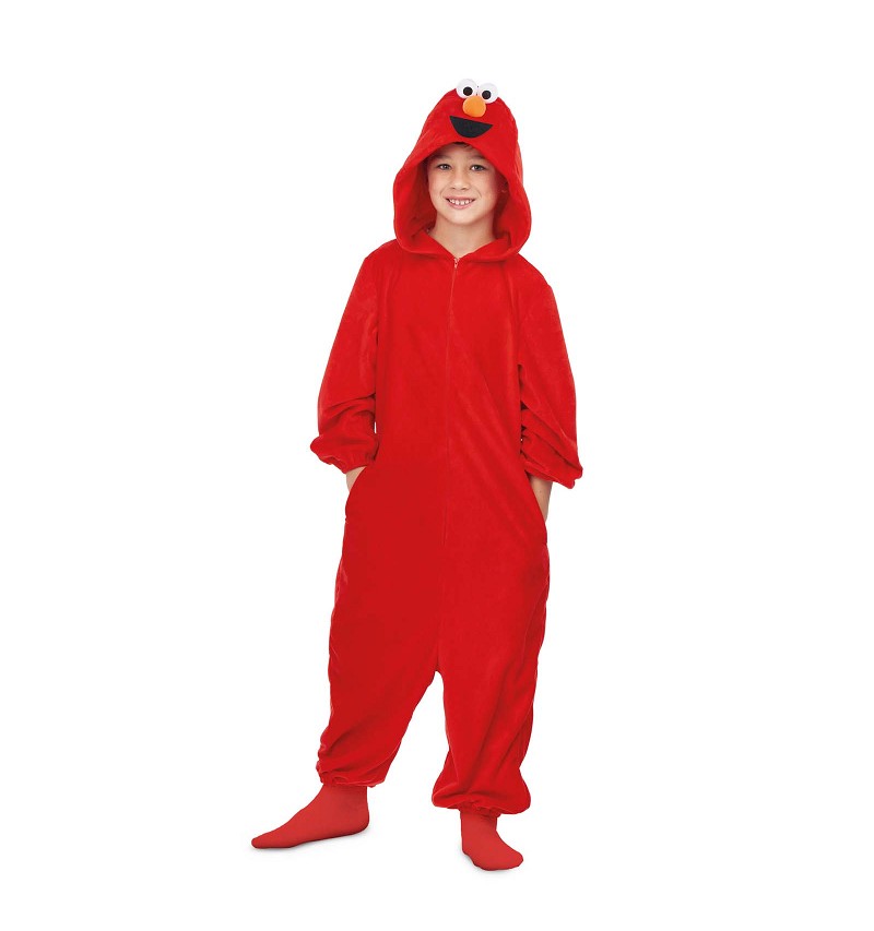 Disfraz Pijama Elmo Barrio Sésamo Infantil
